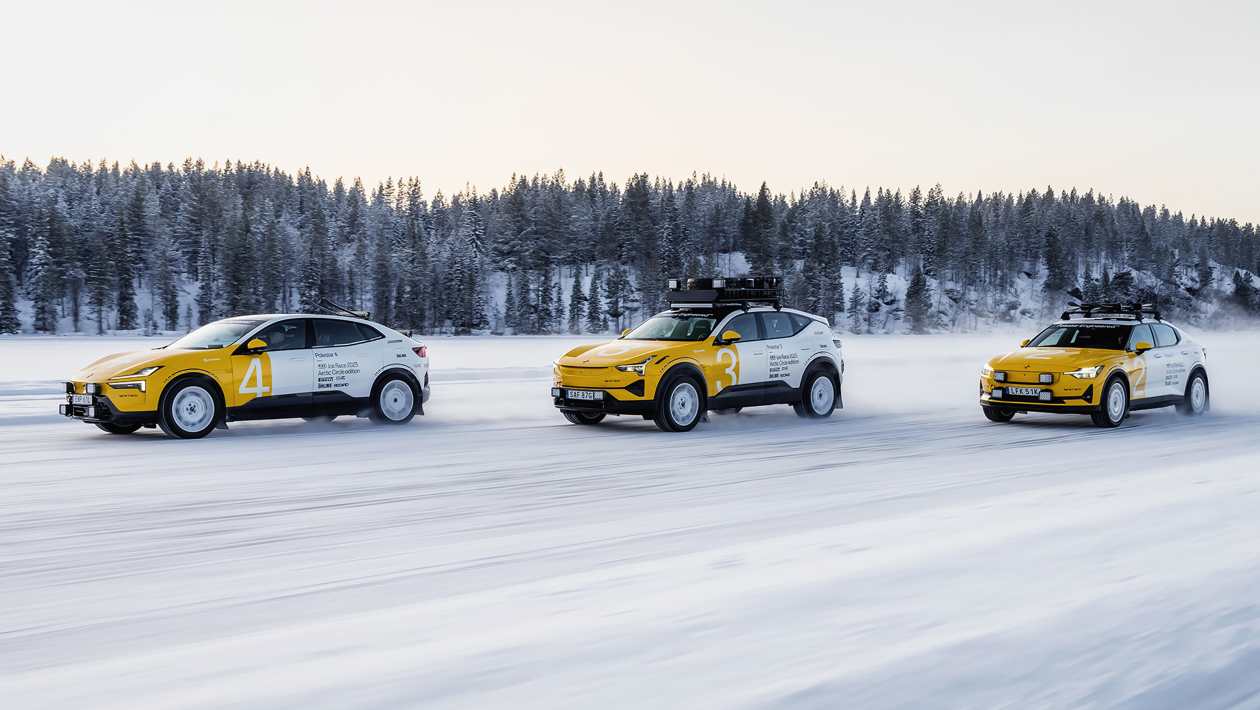 Polestar’s North Pole stars: Ice rally-inspired Arctic specials show Swedish brand’s wild side ...